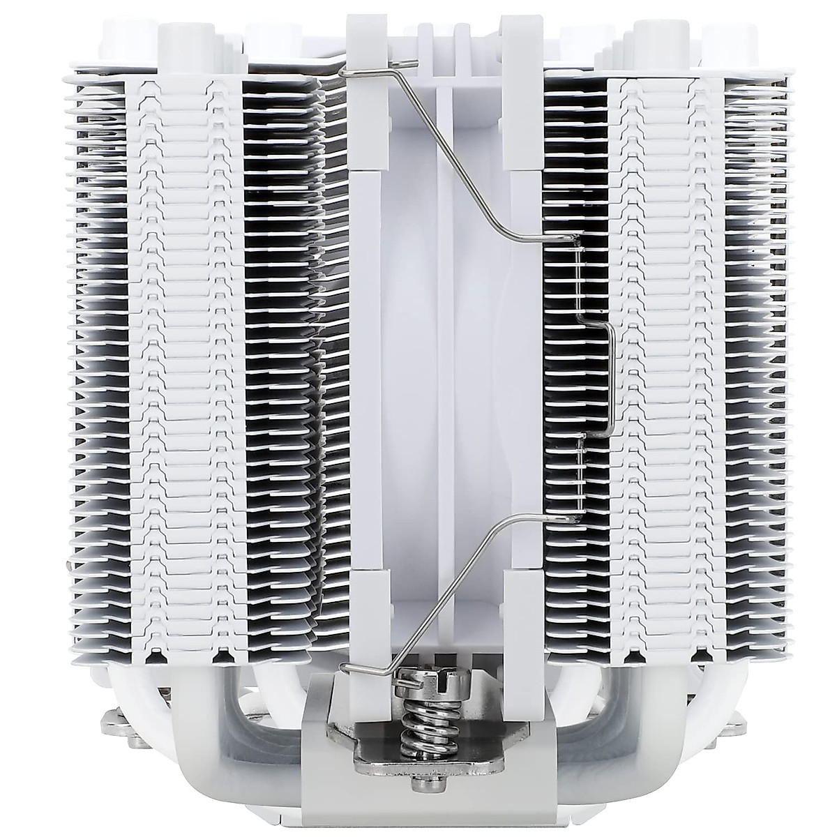 Thermalright Silver Soul 110 White CPU Cooler Dual Towers, 5 Heat Pipes, 110MM Hight, TL-B9W PWM Fan, Aluminium Heatsink Cover, AGHP Technology, for AMD AM4 AM5/Intel 1700/1150/1151/1200/2011