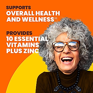 Sundown Adult Multivitamin Gummies with Vitamin C, D3 and Zinc for Immune Health, 120 Count