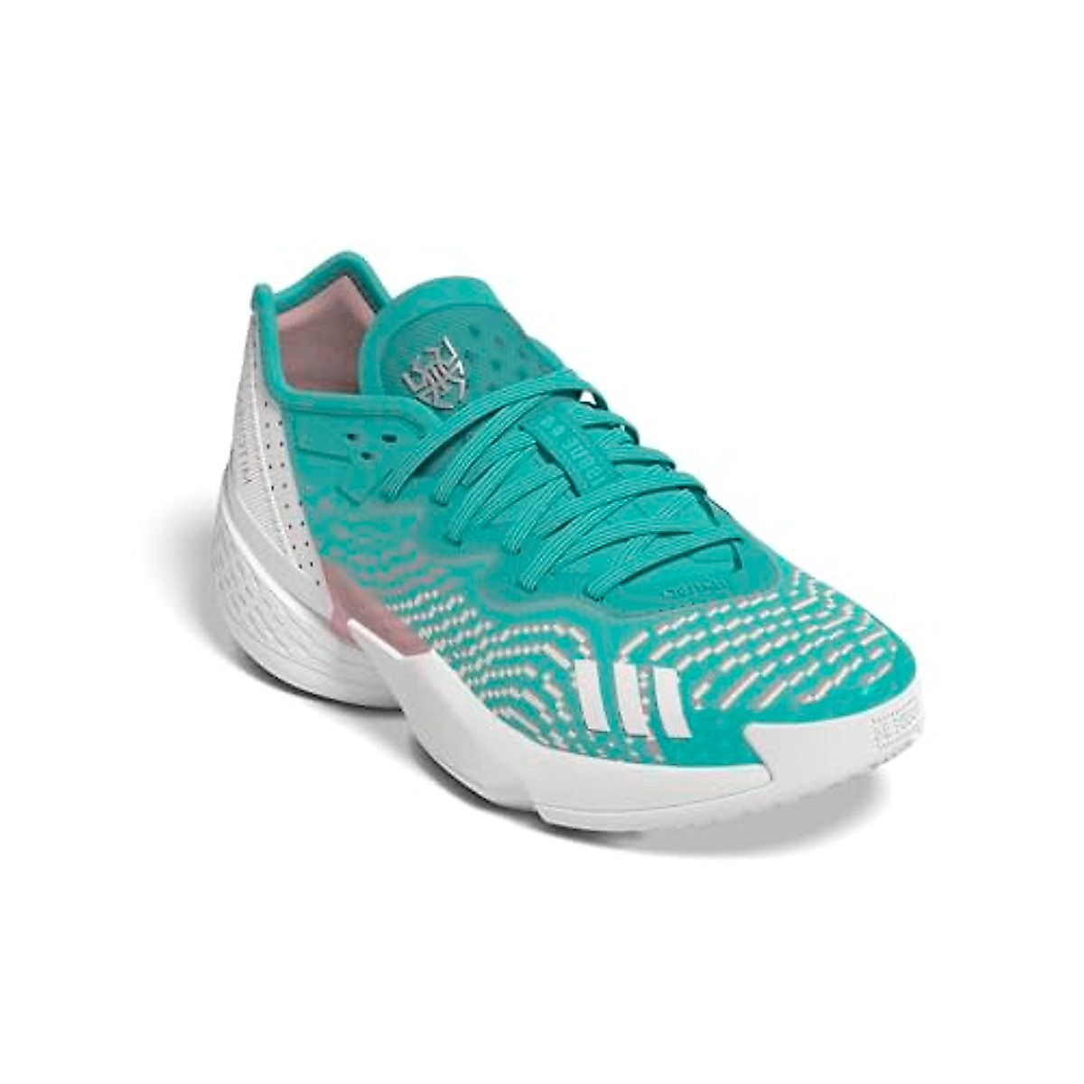 adidas D.O.N. Issue 4 Basketball Shoe, Pantone/Taupe Metallic, 2 US Unisex Little Kid