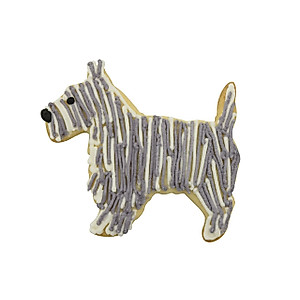 CybrTrayd 6 Piece It's a Dog's Life Cookie Cutter Set, Metallic