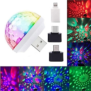 NARFIRE Voice Control USB LED Light Mini Stage Light K Gebao Music KTV Atmosphere Household Crystal Disco Light