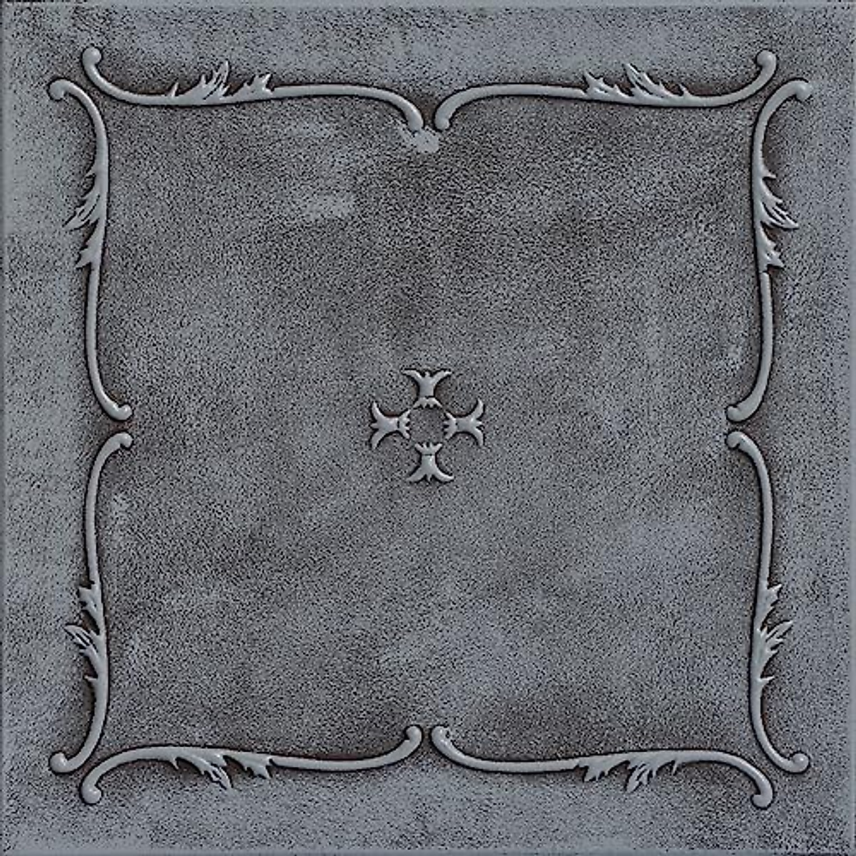 A La Maison Ceilings R05 Spring Buds Foam Glue-up Ceiling Tile (21.6 sq. ft./Case), Pack of 8, Moss Gray