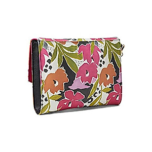 MAGNOLY Printed Magnolia Pouch, Pink