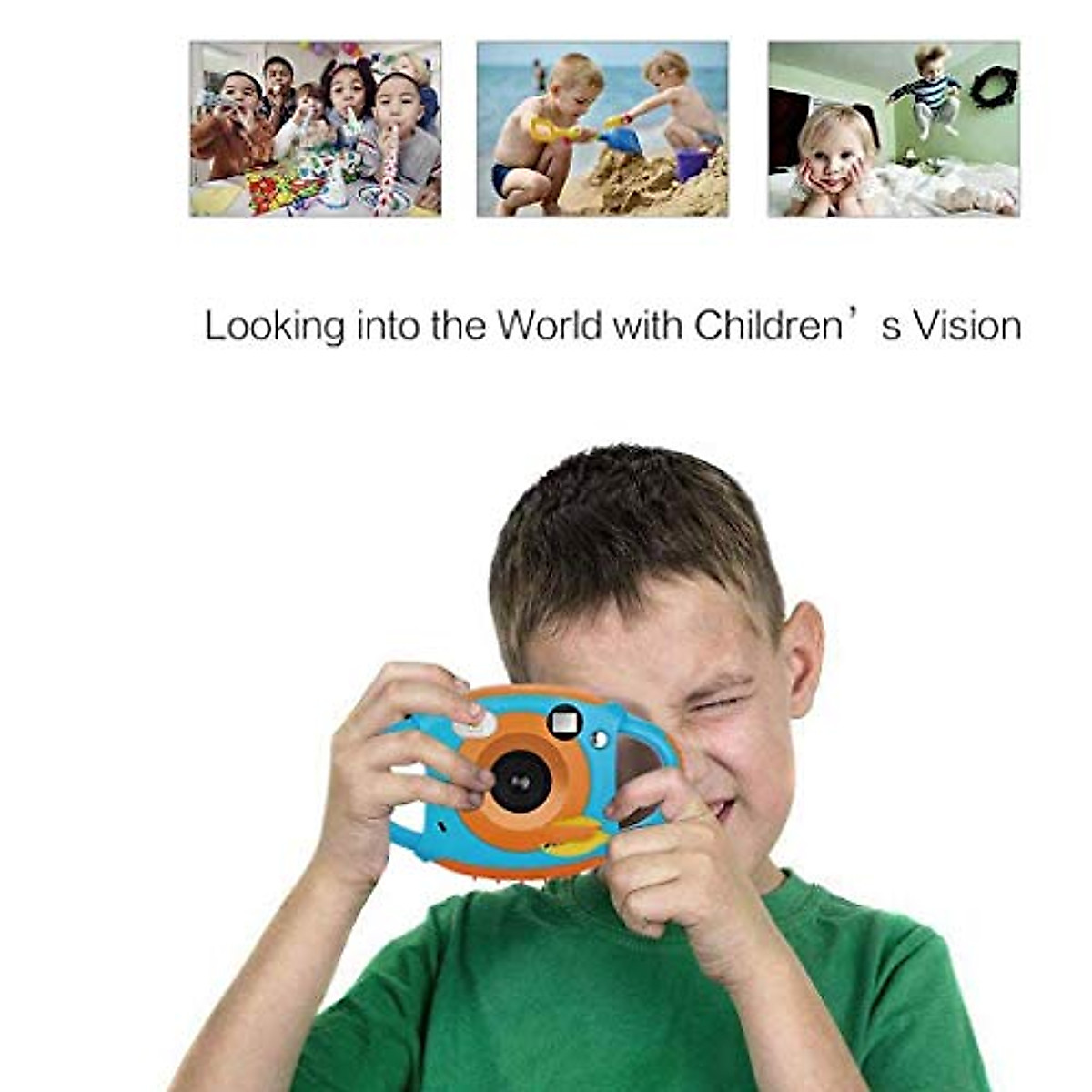 LKYBOA Children's Digital Camera - Can Take Pictures Video Travel Toys Birthday Gifts (15.1 37.6 9.2cm)