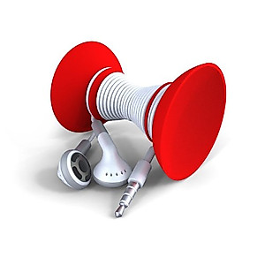 STKR Concepts Simple Sucker - Flexible Smartphone Mount - Red