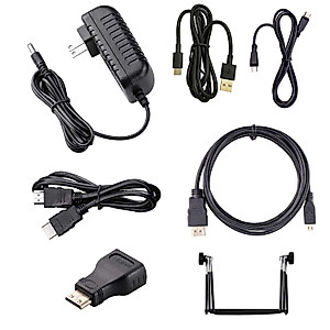 KALESMART Portable Gaming Monitor 15.6 Inch Full HD PC Monitor with Double HDMI 1920x1080 IPS Display with Audio Output for Raspberry Pi PS4 WiiU Xbox One S Windows 7 8 10