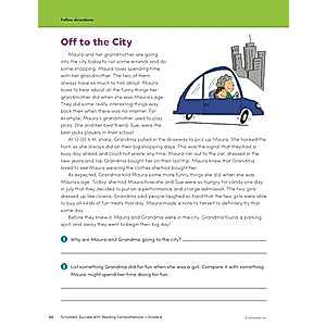 Scholastic Success with Reading Comprehension Grade 4 Workbook