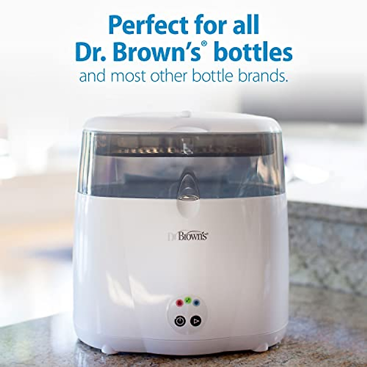 Dr. Brown’s Deluxe Electric Sterilizer for Baby Bottles and Other Baby Essentials