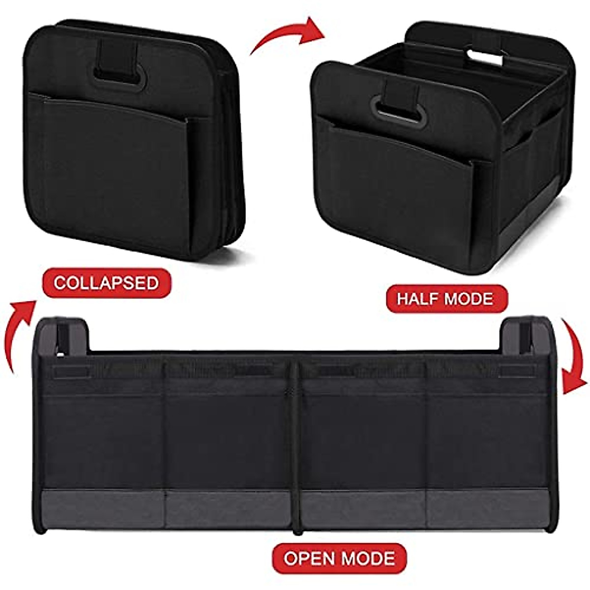 SNWUD LSZ Car Boot Storage Car Trunk Organizer Storage Box Foldable Car Items Storage Box Car Boot Storage