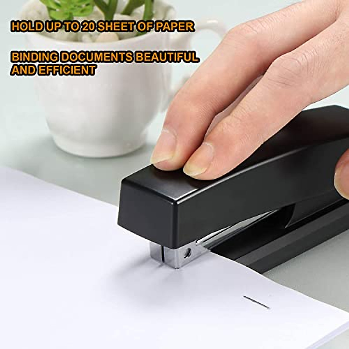 Staples 3 Pack - 15,000 Staples Standard - Heavy Duty Chisel Point Standard Staples 1/4 Inch Staple - Standard Staples for Stapler Jam Free Office Staples for Standard Stapler