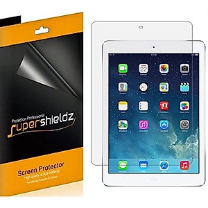 Supershieldz (3 Pack) Designed for Apple iPad Air 2 and iPad Air 1 (9.7 inch) Screen Protector, High Definition Clear Shield (PET)