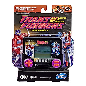 Tiger Electronics Transformers Robots in Disguise Generation 2 Electronic LCD Video Game Retro-Inspired 1 Player Handheld Game Ages 8 and Up