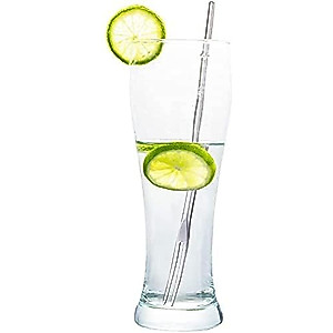 IMEEA Pickle Forks Cocktail Forks SUS304 Stainless Steel Olive Fork Long Handle 8.85-inch Fruit Forks, Set of 4