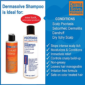 Dermasolve Psoriasis Shampoo 8.0 oz