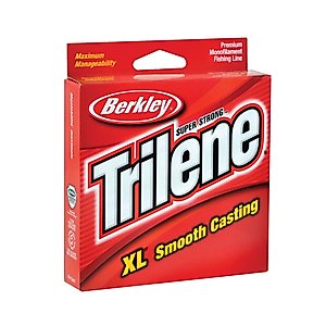 Berkley Trilene® XL®, Clear, 17lb | 7.7kg, 110yd | 100m Monofilament Fishing Line, Suitable for Freshwater Environments