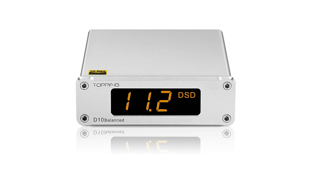 TOPPING D10 Balanced Mini USB DAC - Audiophile Sound Quality