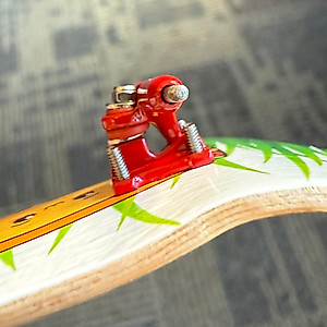 Extra Long (6mm) Fingerboard Truck Screws, Stainless Steel, Pack of 8 - Riser Kit Edition - Fingerboard Truck Rethreading Kit - Teak Tuning