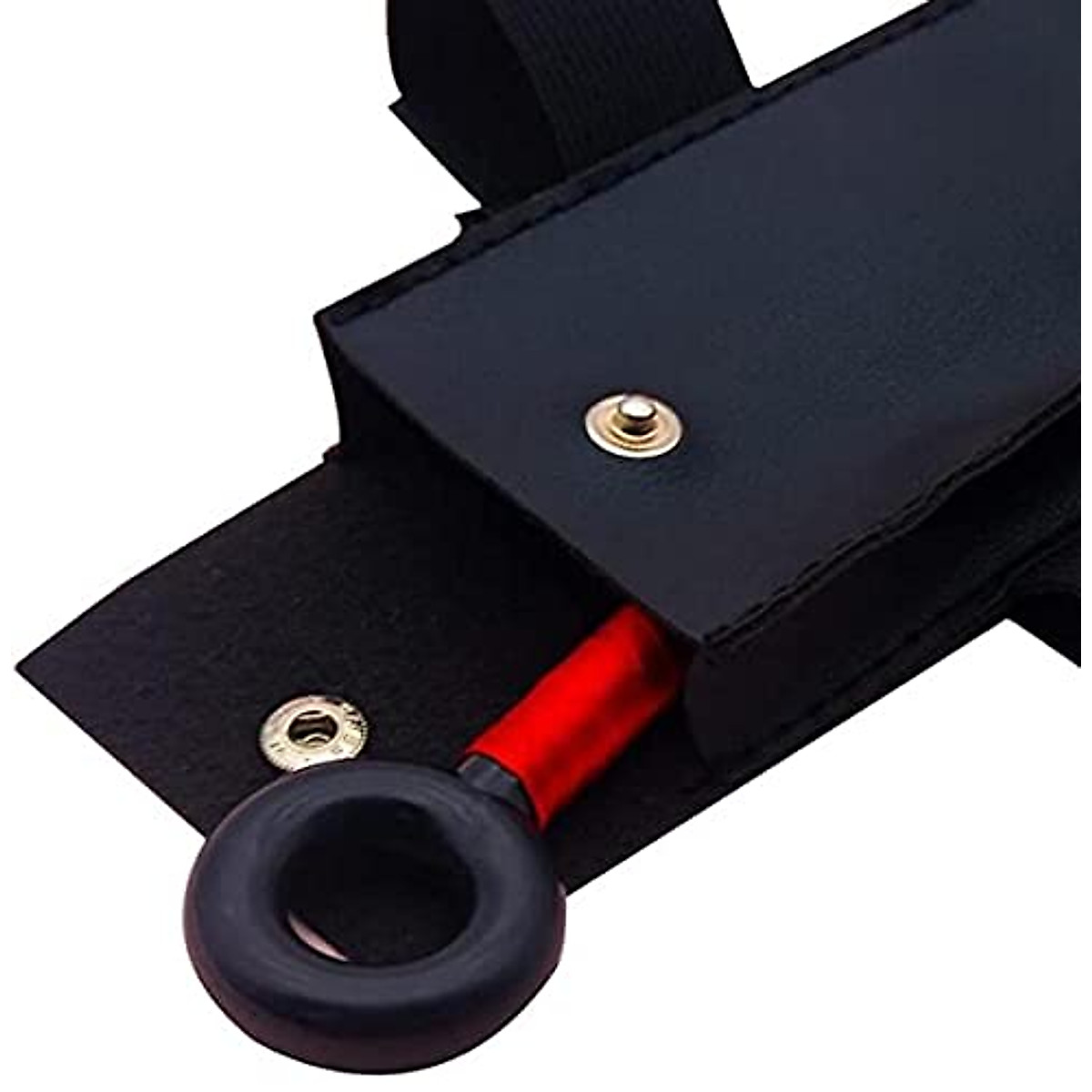 Master Online Ninja Kunai Bag with Bandage Cosplay Japan's Anime Ninja Costume Accessories Black