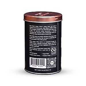 Araku Boomi Premium Single Origin Instant Coffee Powder, Medium Roast, Made from 100% Arabica Beans from Araku Valley | Best Instant Coffee | 3.5 Ounce Tin (2 Pack) (Up to 100 Cups)