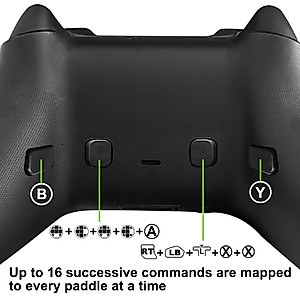 ALIENERGY Wireless Performance Controller for Xbox One & Xbox Series X|S, Remappable Scuffed Paddles/Built-In Battery/Better Grip/Vibration Motors/3.5mm Audio Jack Supported (Black)