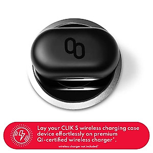 Mymanu CLIK S Translation Earbuds Using MyJuno Translation app, Passive Noise Cancellation with Long Battery Life and Advanced Audio Quality