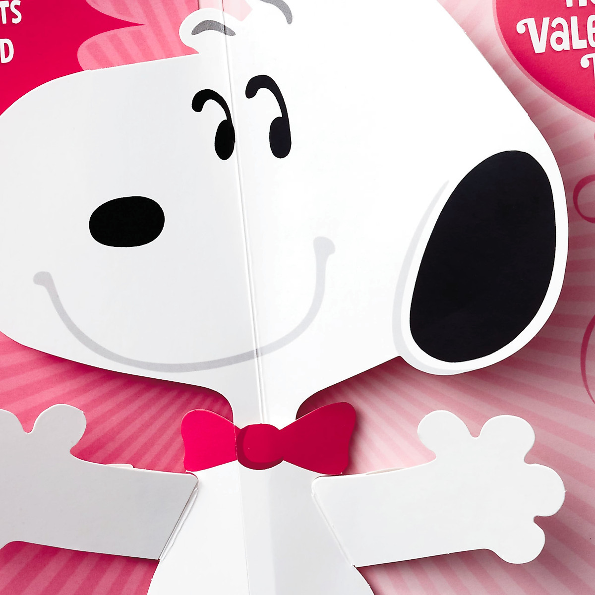 Hallmark Peanuts Musical Valentines Day Card for Kids (Snoopy Hug)