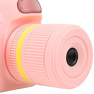 Kids Camera, Cute HD Children Digital Selfie Camera Mini 2.4 Inch IPS Screen Camera Christmas Birthday Gifts for for Boys Girls, Filters, Photo Stickers, Continuous Shooting