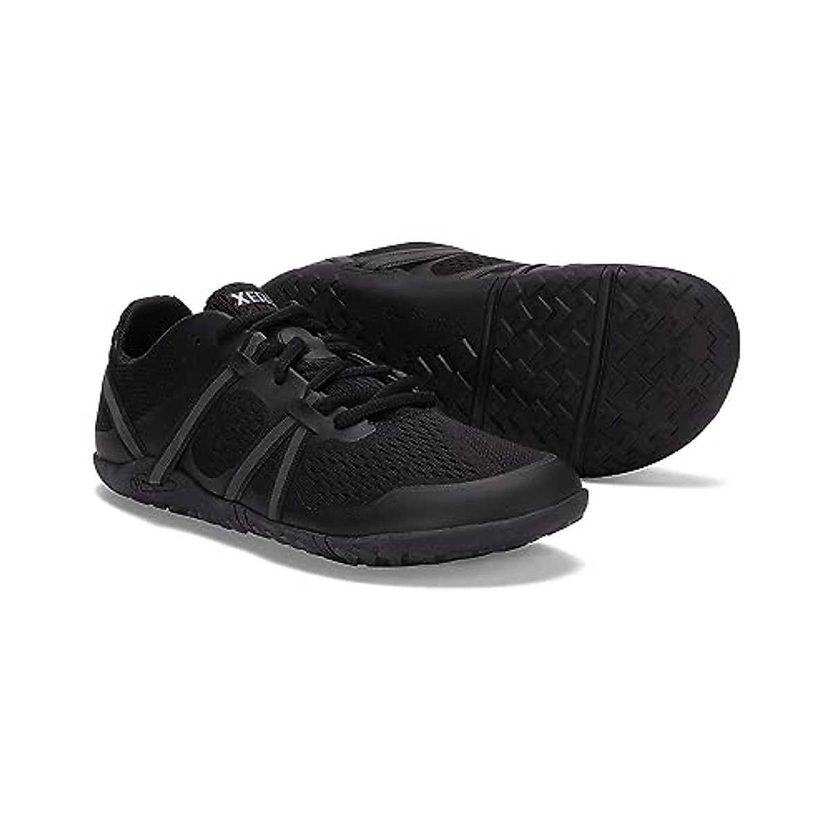 Xero Shoes Barefoot Shoes for Men | Speed Force Men’s Barefoot Running Shoes | Zero Drop, Wide Toe Box, Ultra Lightweight, Minimalist | Black, Size 14