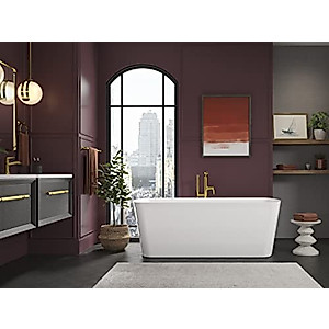 Kohler K-26080-0 Kohler K-26080 Irvine 67" x 31-1/2" Freestanding Bath