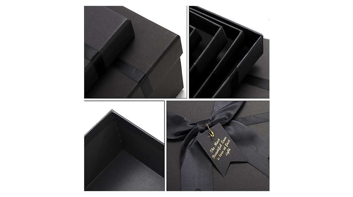 ZENFUN 5 Pack Nested Gift Boxes for All Occasions