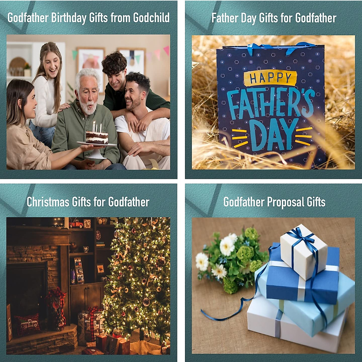 MALLAbyLAMMA Godfather Mug 11 Ounce Ceramic, Godfather Bottle Opener Keychain, Uncle Get Promoted to Godfather Gifts from Godchild, Gift for Godfather Birthday Proposal Announcement Christmas