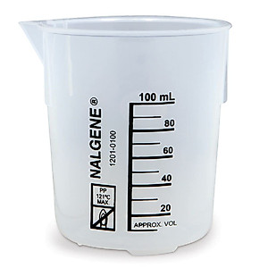 Nalgene Griffin Beaker, Low Form, Polypropylene, 100 Ml