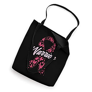 Breast Cancer Awareness Pink Ribbon Warrior Gift Tote Bag