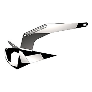 Lewmar Stainless Steel DTX Anchor 10kg/22lbs for Boats 18'-27'