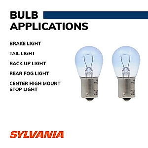 SYLVANIA - 7506 SilverStar Mini Bulb - Brighter and Whiter Light, Ideal for Daytime Running Lights (DRL) and Back-Up/Reverse Lights (Contains 2 Bulbs)