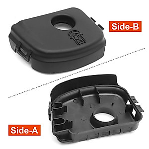 Air Cleaner Cover 595660 Air Filter 799579 Replacement for B&S 590581 08P502 08P602 09P602 09P702 Series Lawn Mower Engines