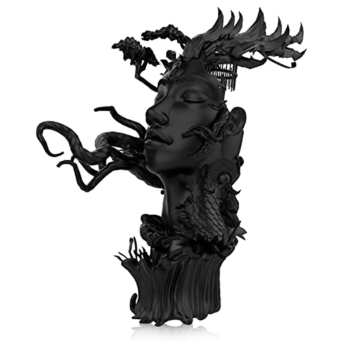 Water Washable 3D Printer Resin - 405nm Water Wash Resin, Low Odor LCD UV Curing 3D Printing Resin – Easy to Clean Photopolymer Resin for SLA 3D Printer (Black, 1KG)