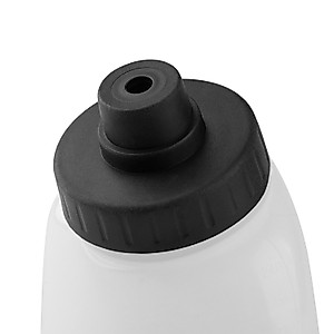 Fitletic Running Water Bottle Pair 12 Oz Black Cap | Replacement Bottle | Hydration Bottle | RB12-01