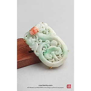 NASCHENKA Traditional Korean Hanbok brooch pin accessories gemstone jewelry for women moms gift