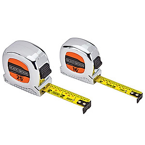 beyond by BLACK+DECKER Tape Measure Bundle, 25-Foot & 16-Foot (BDHT36456AEV)