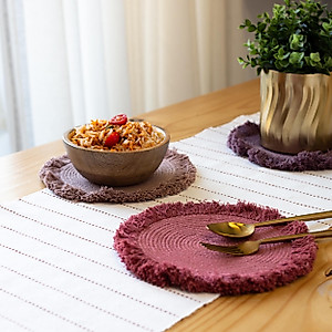 Folkulture Spoon Rest for Kitchen Counter, Spoon Holder for Stove Top or Countertop, Pot Holders for Kitchen, Hot Pads or Trivets for Hot Dishes Pots and Pans