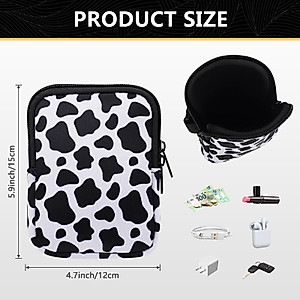 YR Water Bottle Pouch for Stanley Quencher Adventure 40oz & 30oz Tumbler, Gym Water Bottle Pouch for Stanley Cup 40oz with Handle, Black Polyester, Nylon