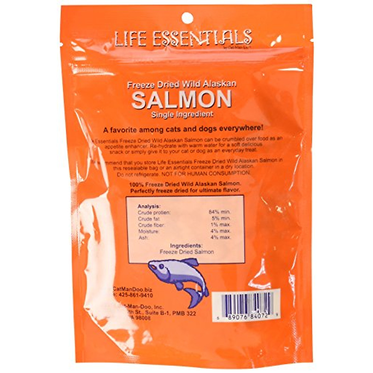 Catmandoo Wild Salmon Pet Treat, 2 Oz