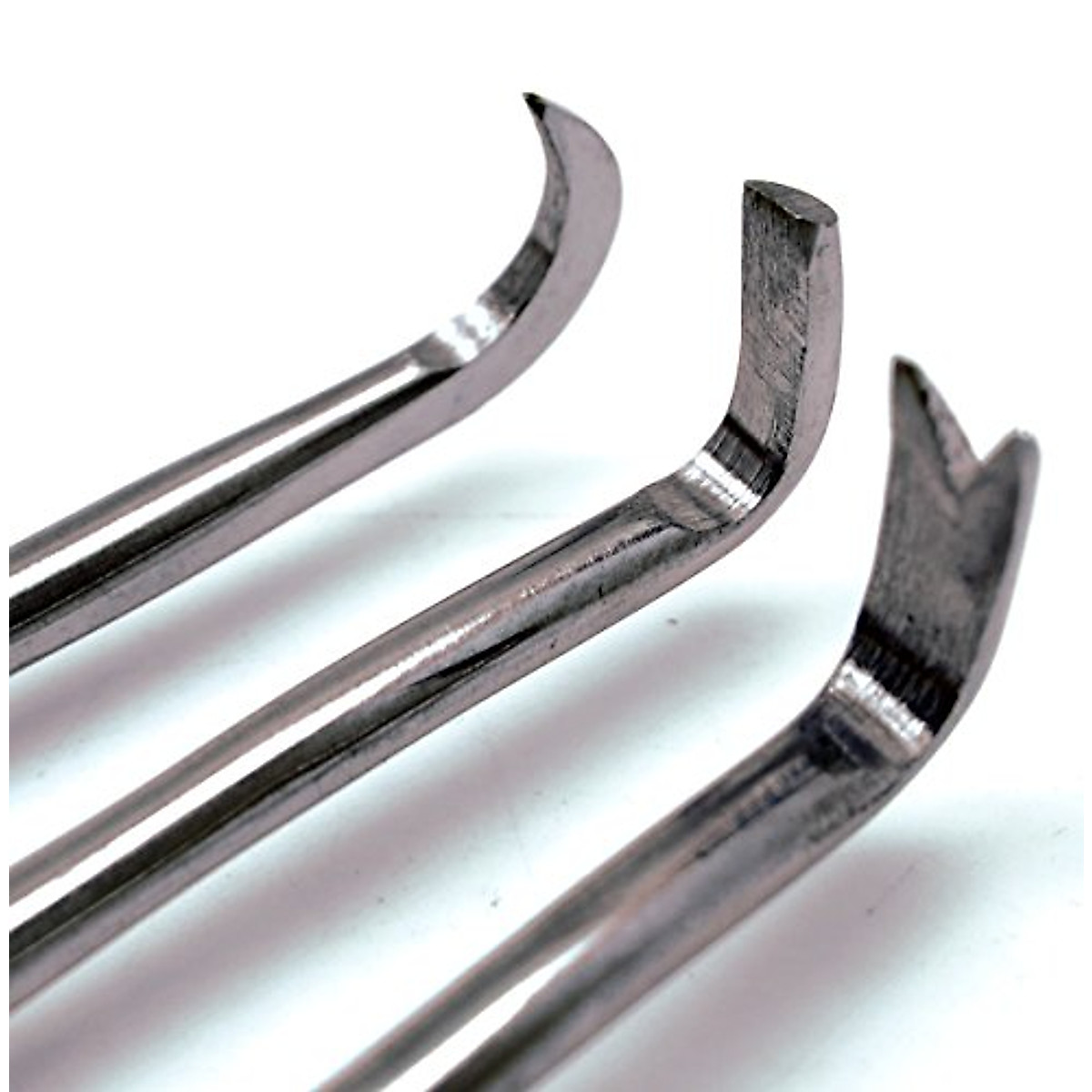 Dental Morrel Crown Remover W/ 3 Attachable Points & 1 Wrench Stainless Steel Instruments