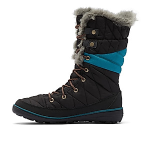 Columbia Women's Heavenly Omni-Heat, Black/Deep Water, 6