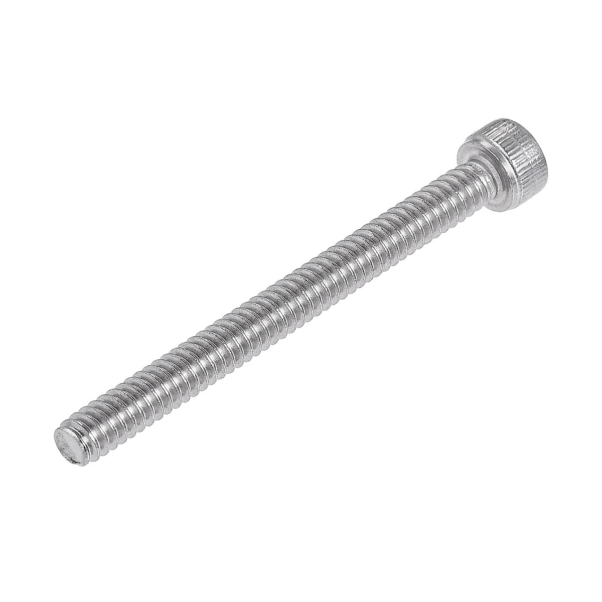 uxcell #10-24x2 Hex Socket Head Cap Screw Bolts 304 Stainless Steel Polished 25pcs