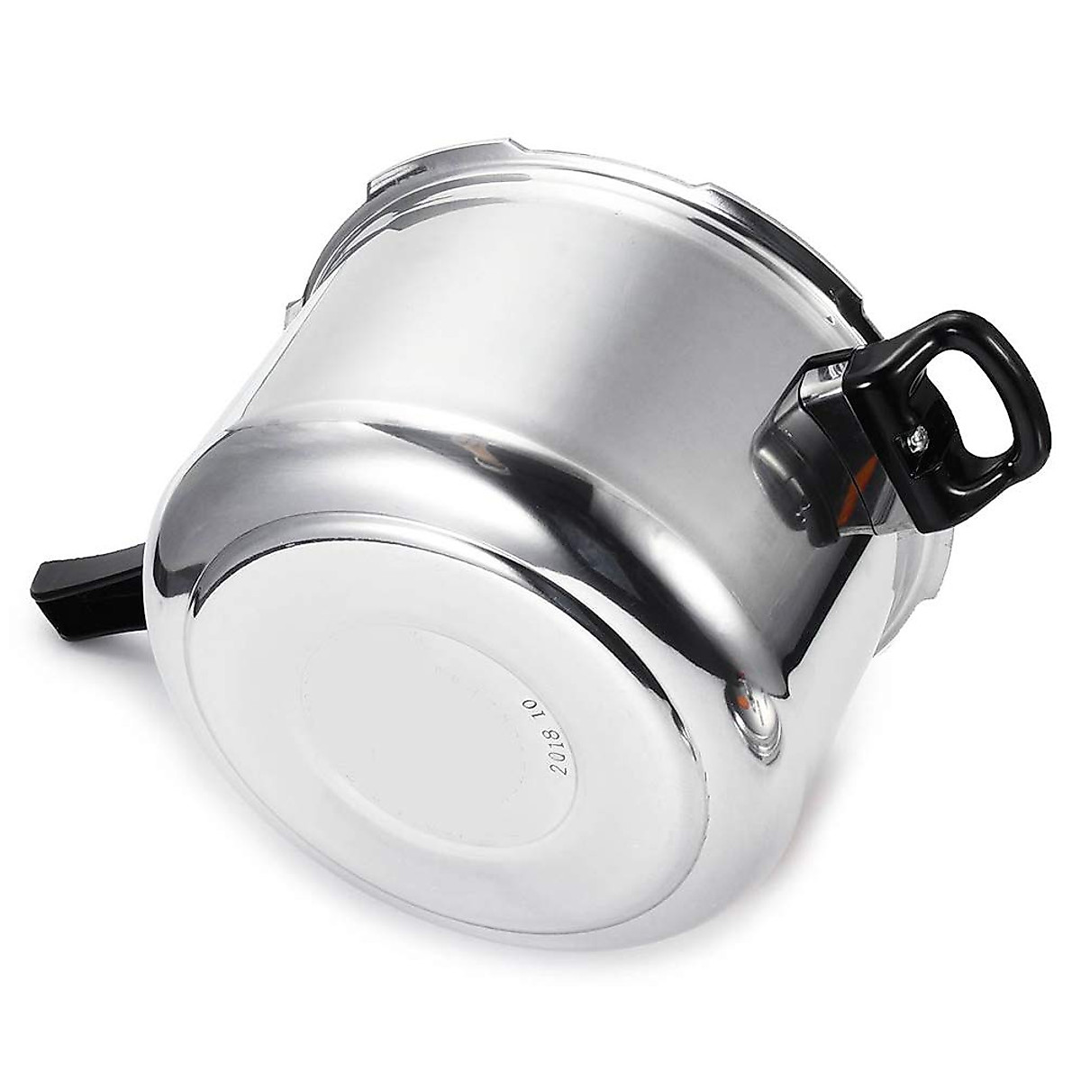 4L Stainless Steel Pressure Cooker Soup Meats Pot 7.8 in Outdoor Camping Cookware Gas Stove Cooking Pot Faster Cooking and Safety Pressure Release