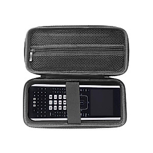 generic Graphing Calculator Hard Case Black EVA Travel Carrying Case - Storage Bag Box Pouch Compatible for TI-83 Plus/TI-84 Plus CE/TI-84 Plus/TI-89 Titanium/HP50G