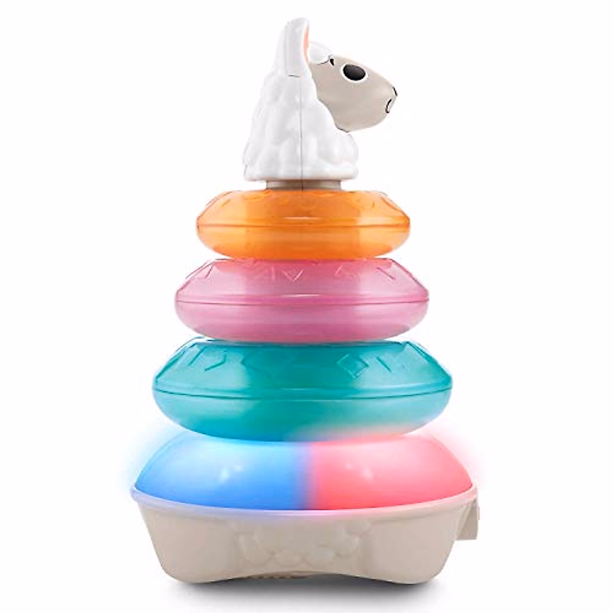 Fisher-Price Linkimals Lights & Colors Llama, Multi Color