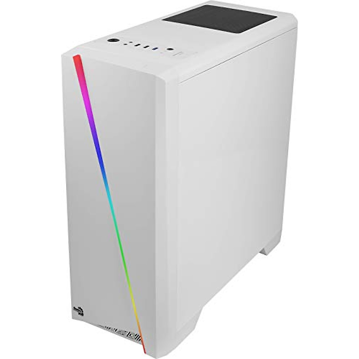 Cylon White RGB Mid Tower Computer Case